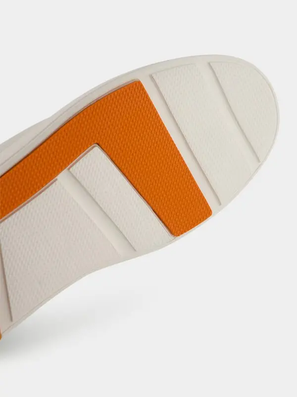 Santoni Leather Low-top Sneakers - White
