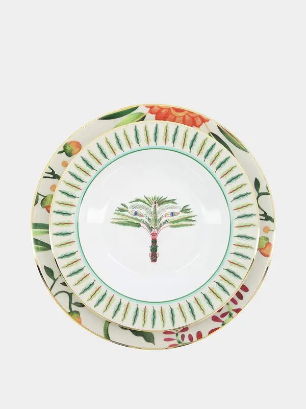 La DoubleJ Soup And Dinner Plate Set - White