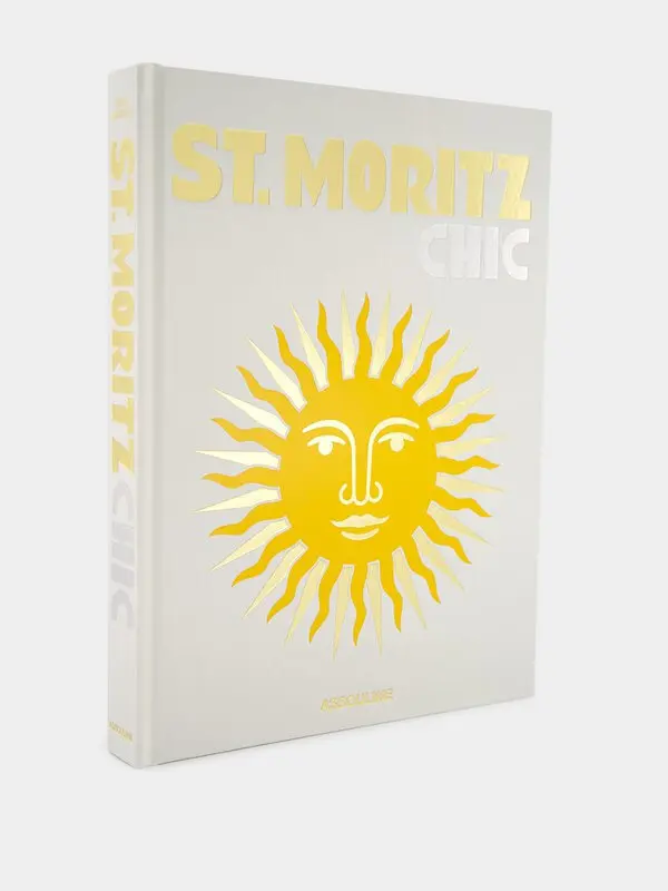 Assouline St. Moritz Chic Book By - White