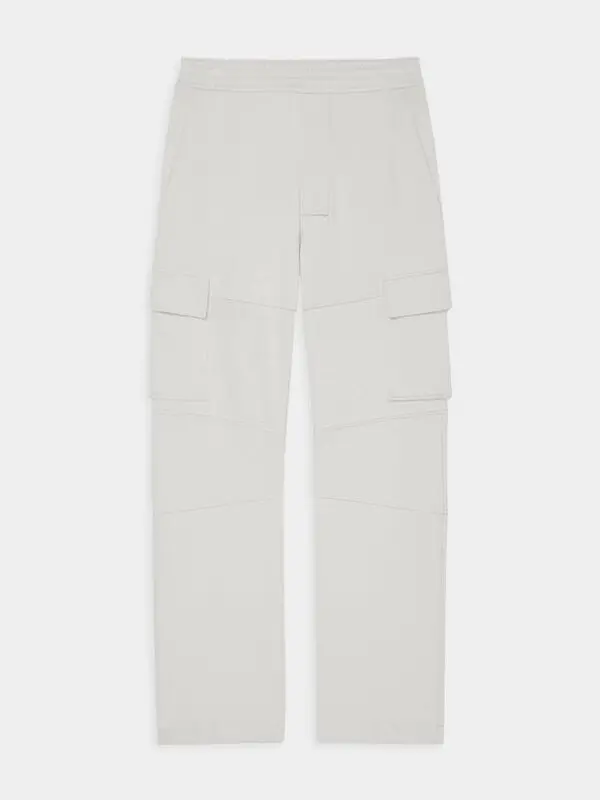 Givenchy Cotton Cargo Trousers - White