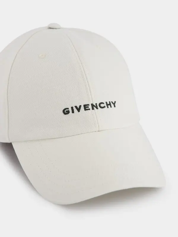 Givenchy 4g Embroidered Cap - White