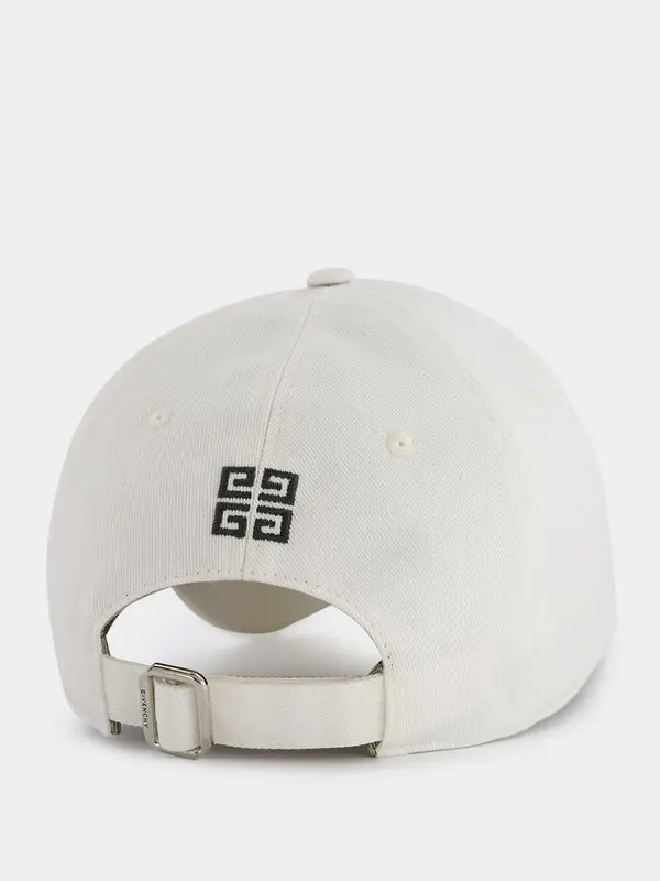 Givenchy 4g Embroidered Cap - White
