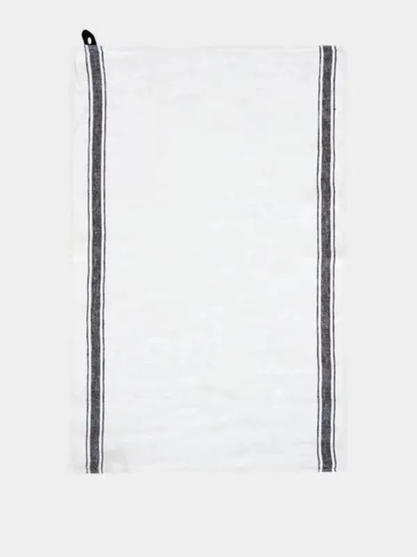 Haomy Olbia Linen Kitchen Towel - White