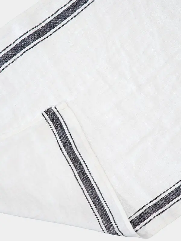 Haomy Olbia Linen Kitchen Towel - White