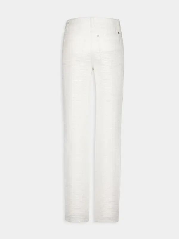 Givenchy Mid-waist Straight-leg Denim Trousers
