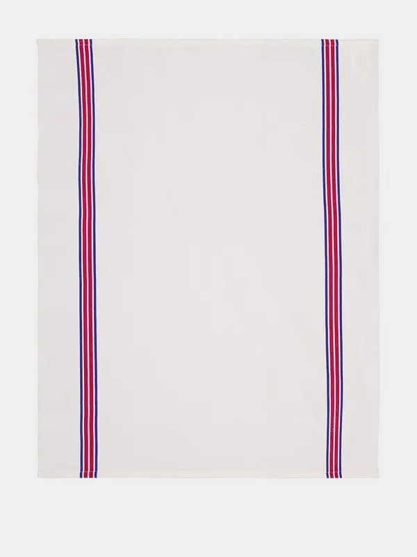 CHARVET ÉDITIONS Piano Blue/red Tea Towel