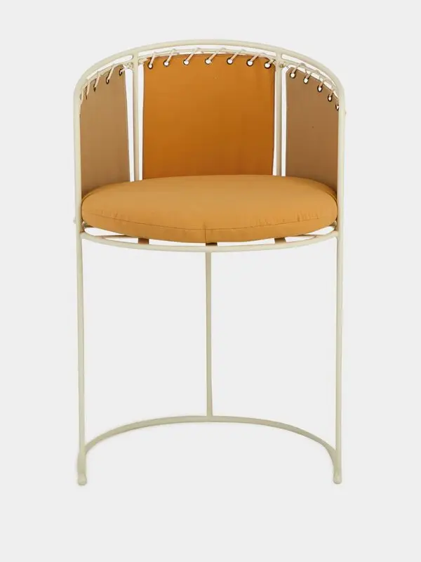 HONORÉ Toast Outdoor Chair With Canvas - Orange