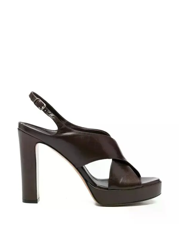 GUGLIELMO ROTTA Crossover-strap Platform Sandals