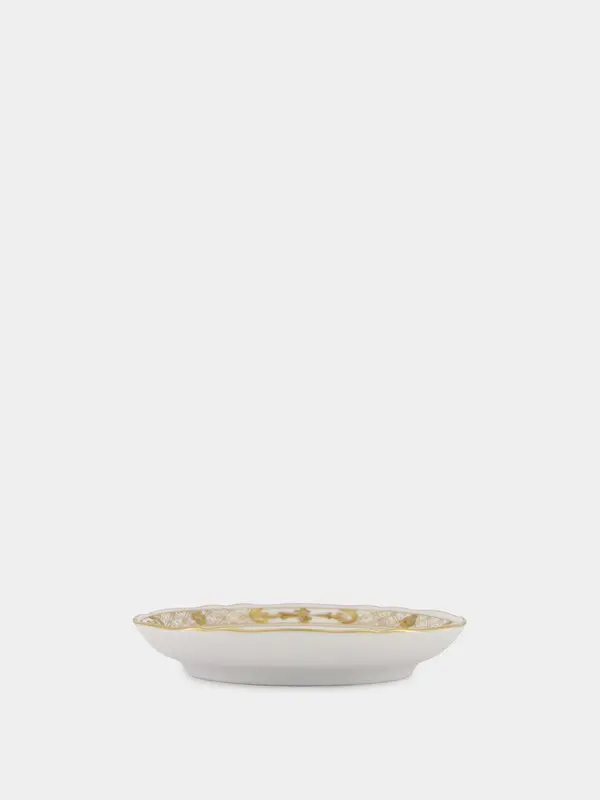 GINORI 1735 Oriente Italiano Coffee Saucer - White