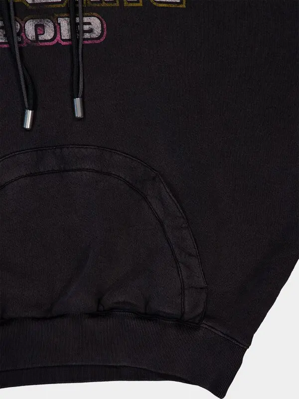Off-White Digit Bacchus Cotton Hoodie - White