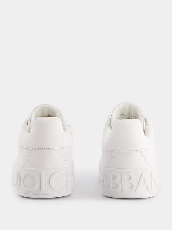 Dolce & Gabbana Portofino Calfskin Sneakers