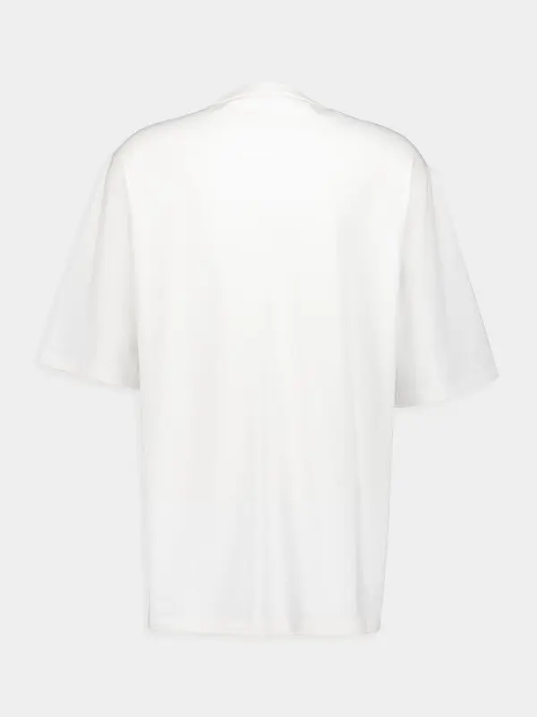 Balmain Postcard Print Oversized T-shirt