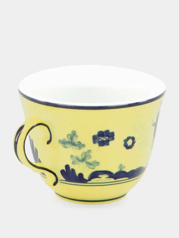 GINORI 1735 Oriente Italiano Espresso Cup - Yellow