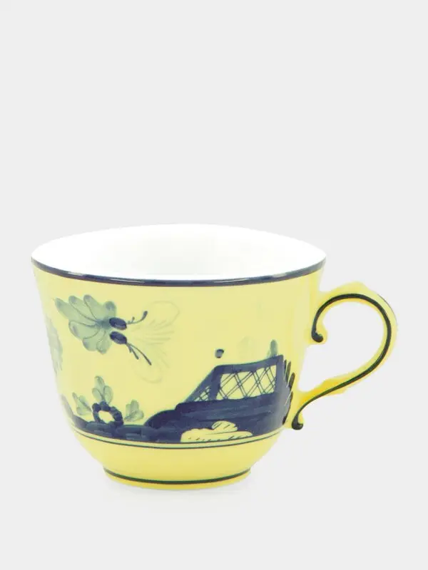 GINORI 1735 Oriente Italiano Espresso Cup - Yellow