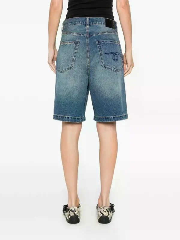 R13 Five-pocket Denim Shorts - Blue