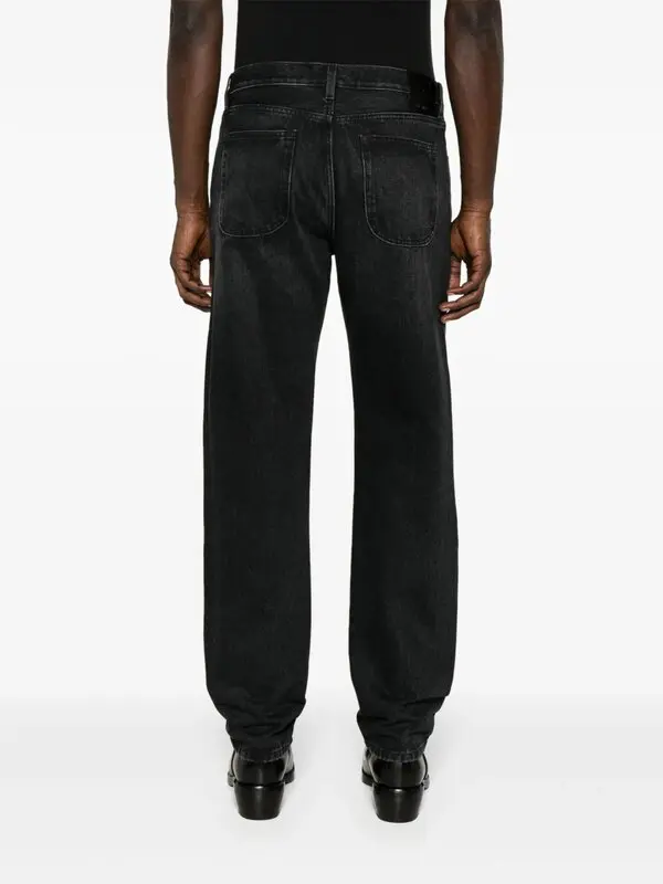 Off-White Faded-effect Tapered Jeans