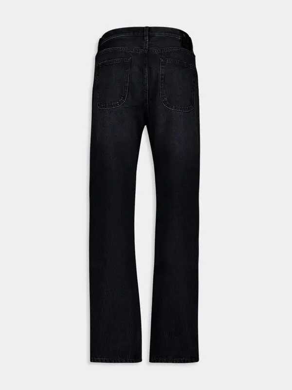 Off-White Faded-effect Tapered Jeans