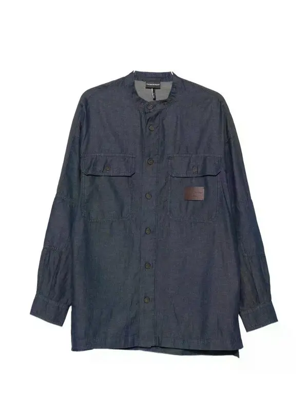 Emporio Armani Button Shirt - Blue