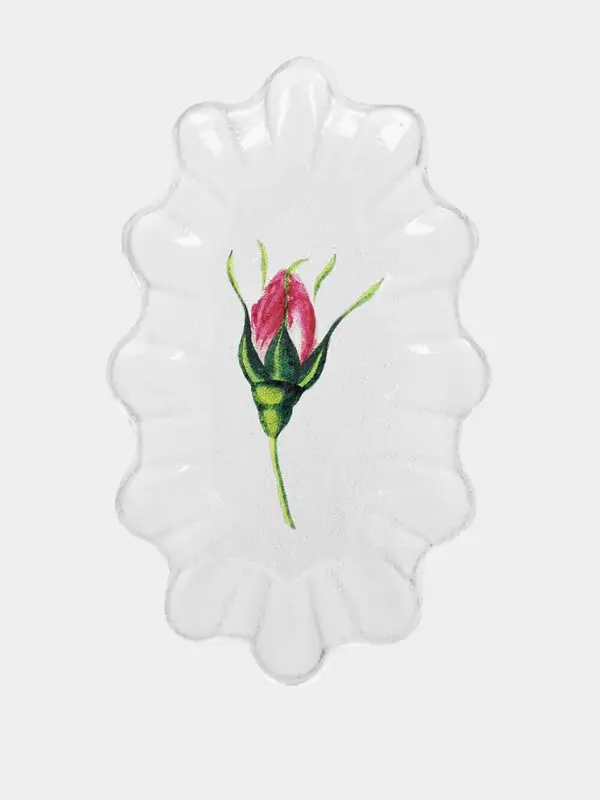 ASTIER DE VILLATTE Small Rosebud Dish - White