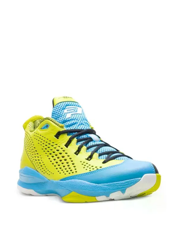 JORDAN Cp3.vii Perforated Sneakers - Green