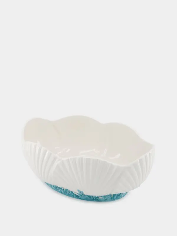 LES-OTTOMANS Saint Jacques Ceramic Bowl - White