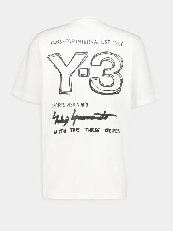 Y3 Cotton Short Sleeve T-shirt