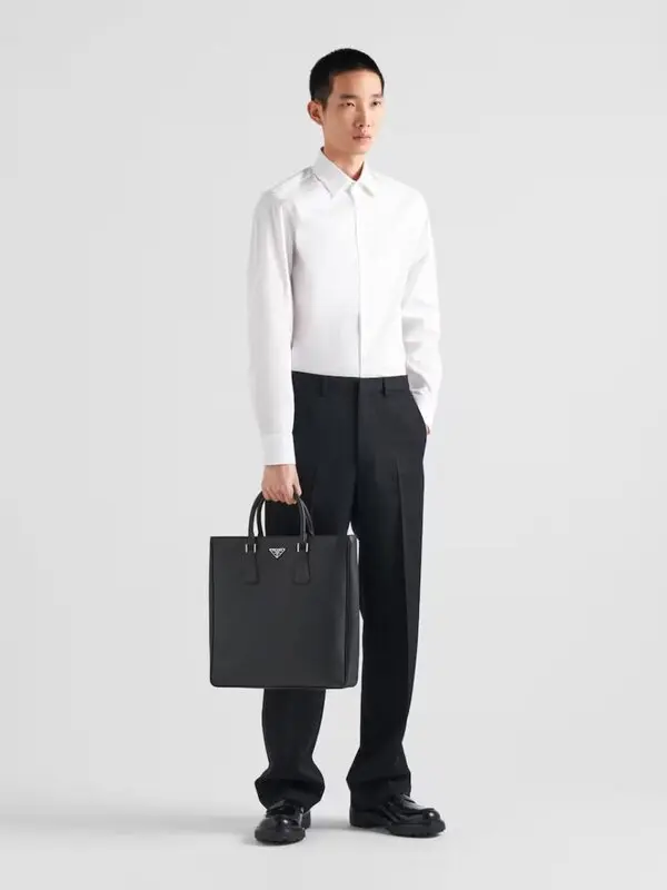 Prada Stretch Cotton Slim Shirt