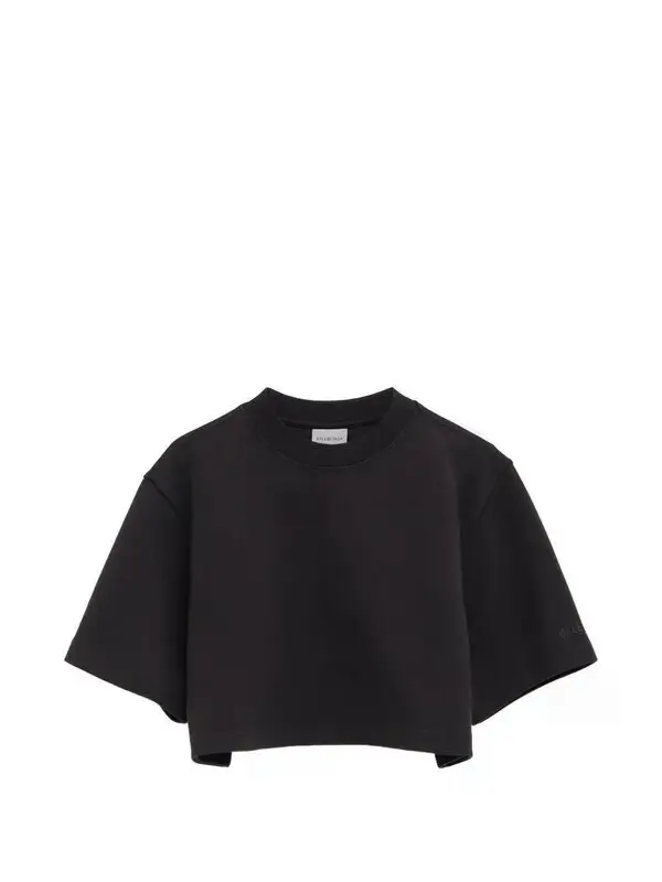 Balenciaga Crew-neck Crop Top