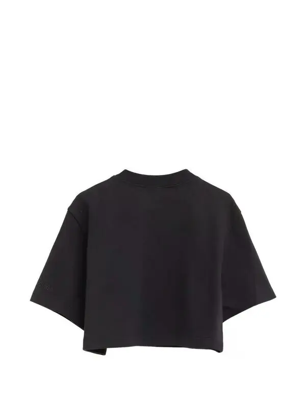 Balenciaga Crew-neck Crop Top