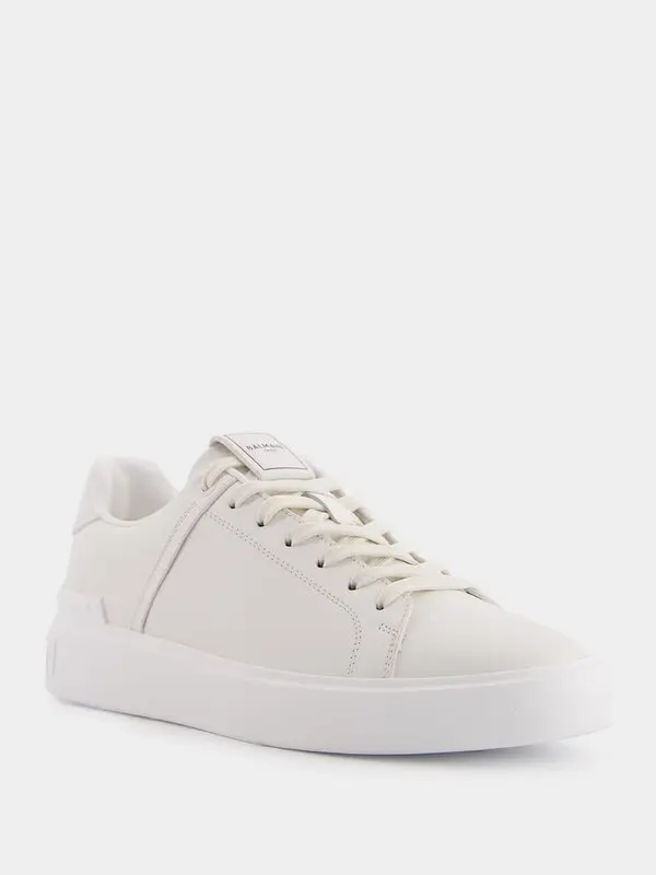 Balmain B Court Leather Sneakers