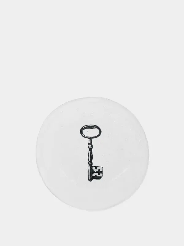ASTIER DE VILLATTE Small Key Plate - White
