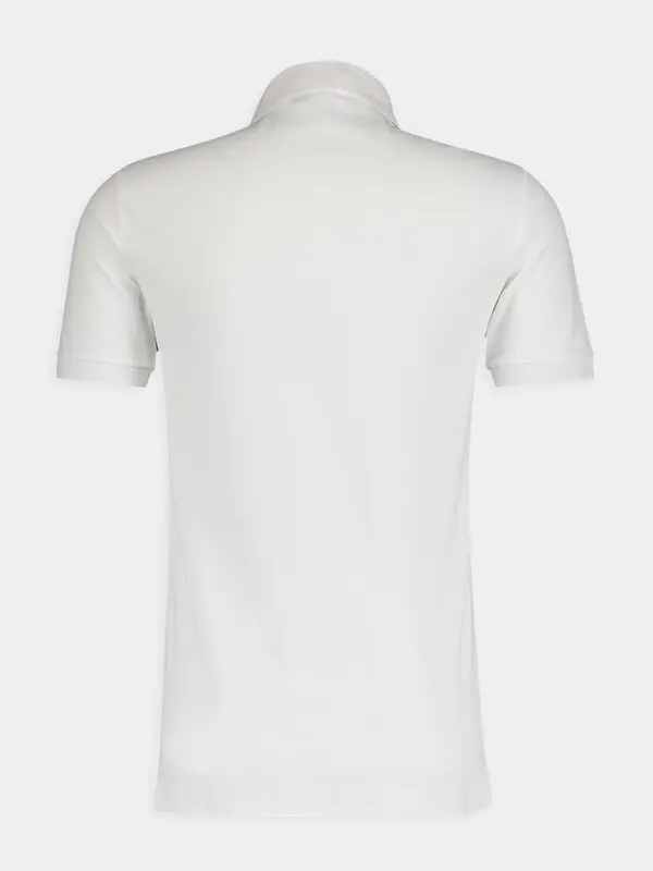 Dolce & Gabbana Branded Tag Cotton Piqué Polo-shirt