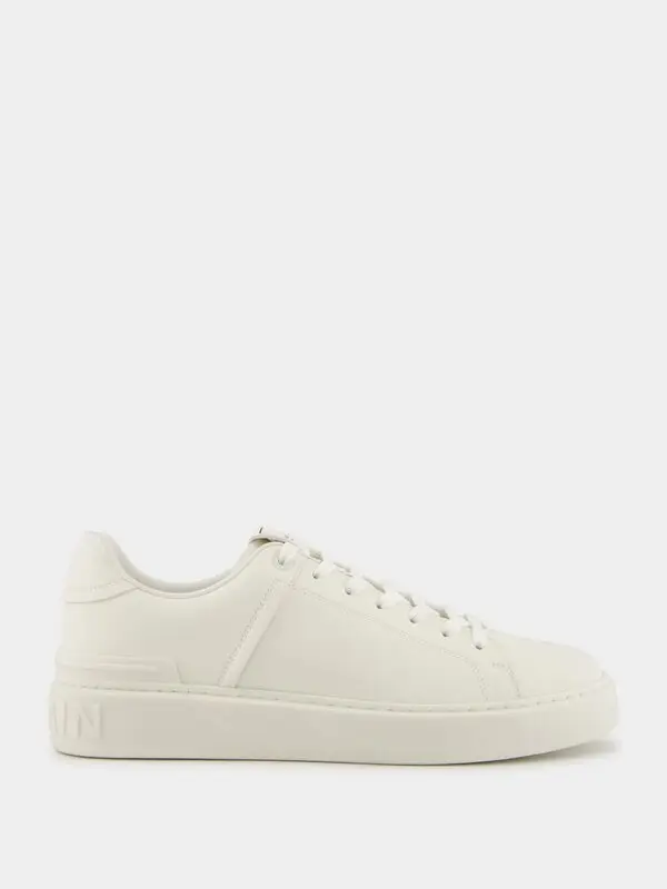 Balmain B-court Calfskin Trainers
