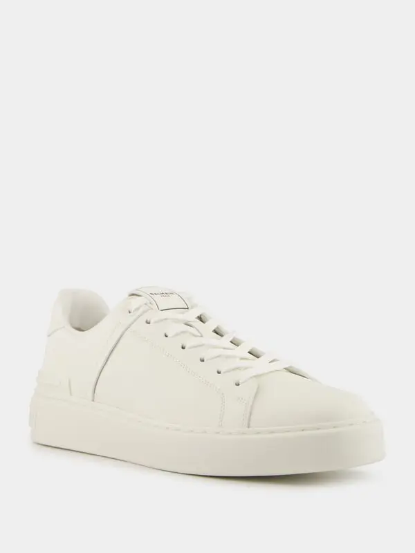 Balmain B-court Calfskin Trainers