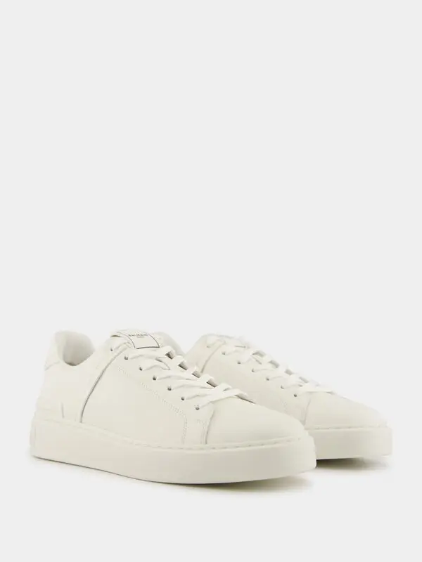 Balmain B-court Calfskin Trainers