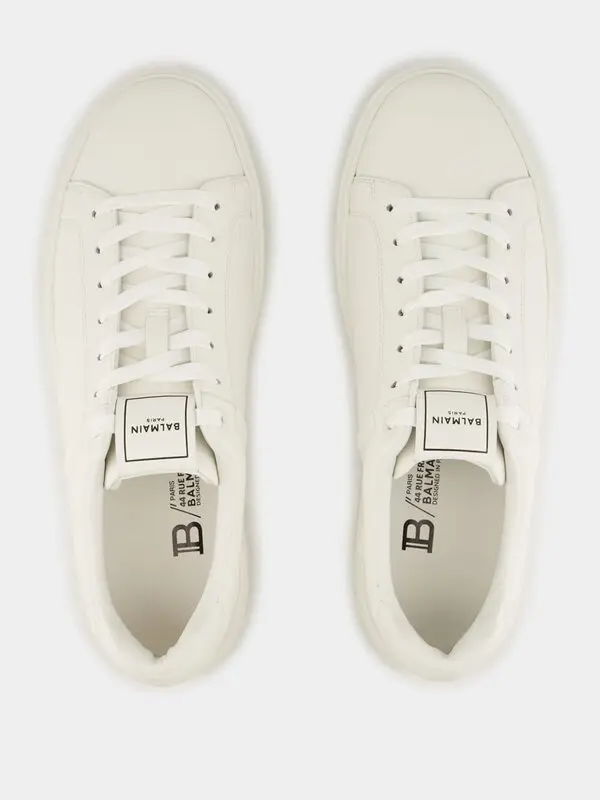 Balmain B-court Calfskin Trainers