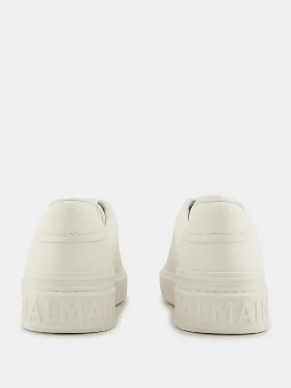 Balmain B-court Calfskin Trainers