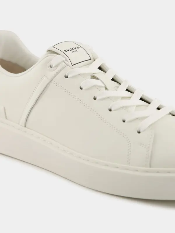 Balmain B-court Calfskin Trainers