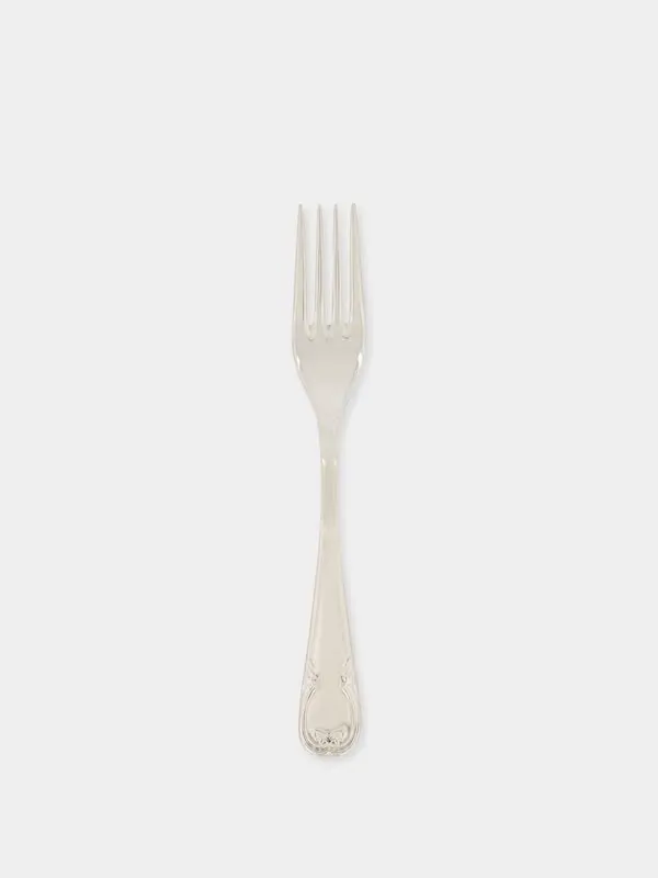HOUSE OF CAPRICORN Corte Real Dessert Fork - Silver
