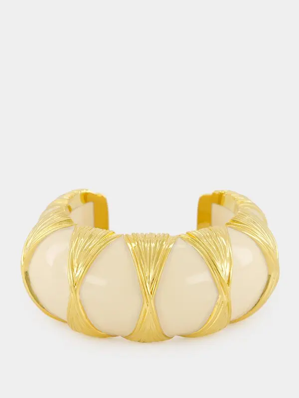 AURÉLIE BIDERMANN Rosario Cuff - White