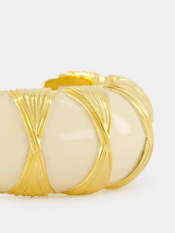 AURÉLIE BIDERMANN Rosario Cuff - White