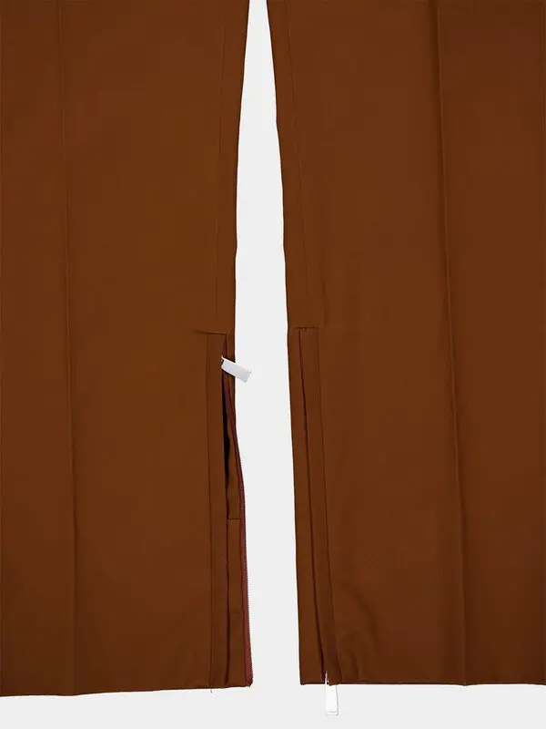 Off-White Slim Fit Cotton Trousers