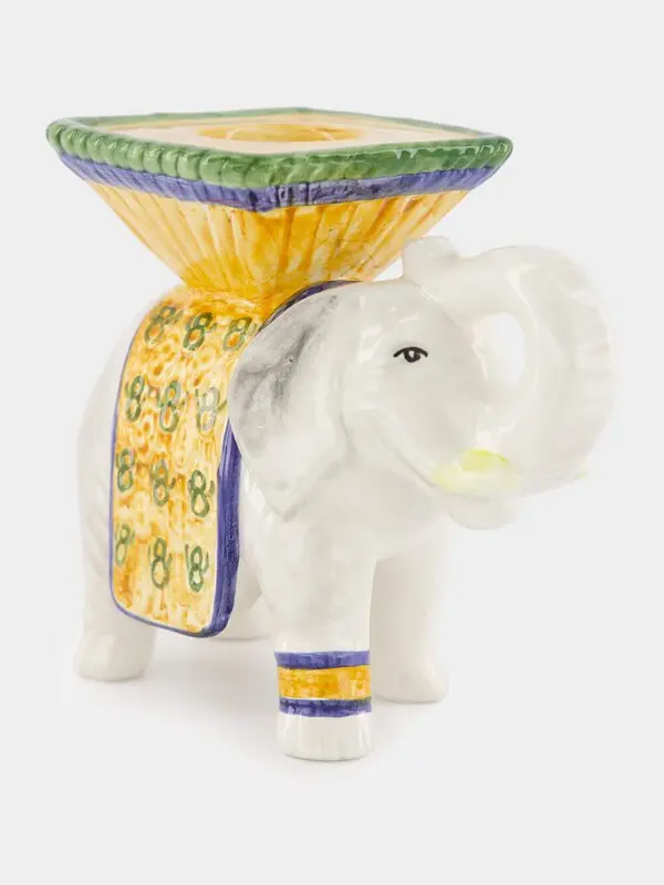 LES-OTTOMANS Elephant Tea Light Holder