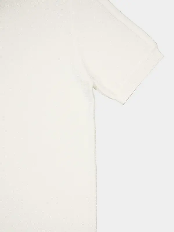 Frescobol Carioca Rino Knit Polo - White