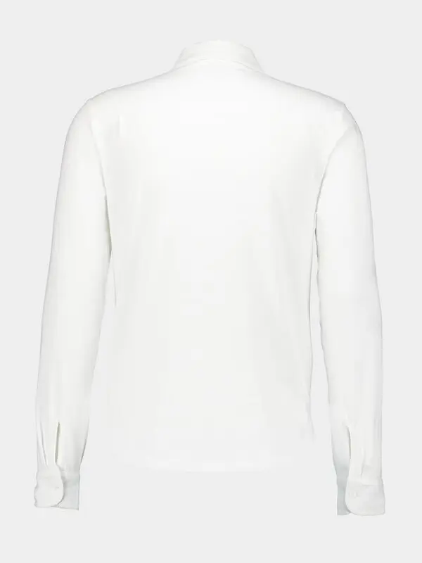 Majestic Filatures Organic Cotton Artisanal Dyeing Herman Shirt - White