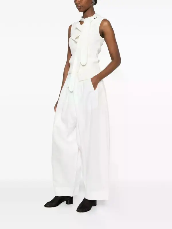 NICCOLO PASQUALETTI Phobos Draped Trousers