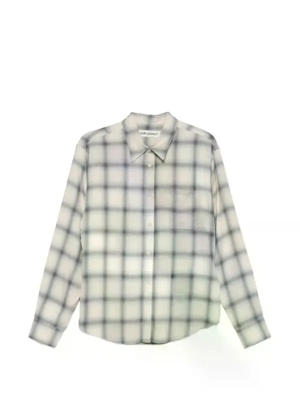 Our Legacy Plaid-pattern Shirt