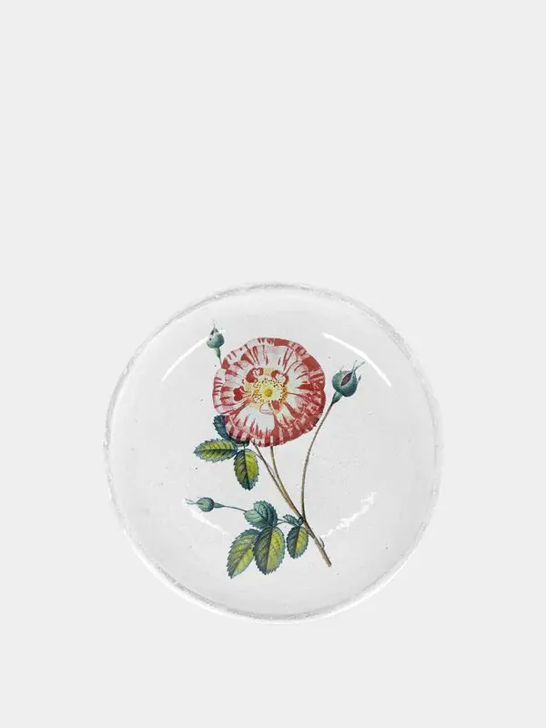ASTIER DE VILLATTE Small Panachée Rose Dish - White