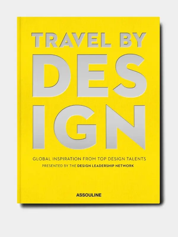 Assouline Travel Design Book - Yellow
