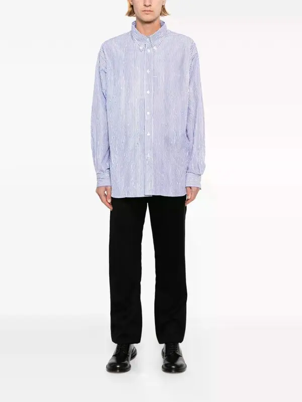 WILLY CHAVARRIA Striped Button-down Shirt